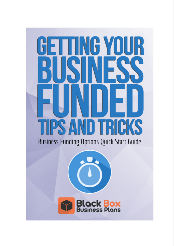 Candy Store Business Plan Template Sample Pages - Black Box Business Plans